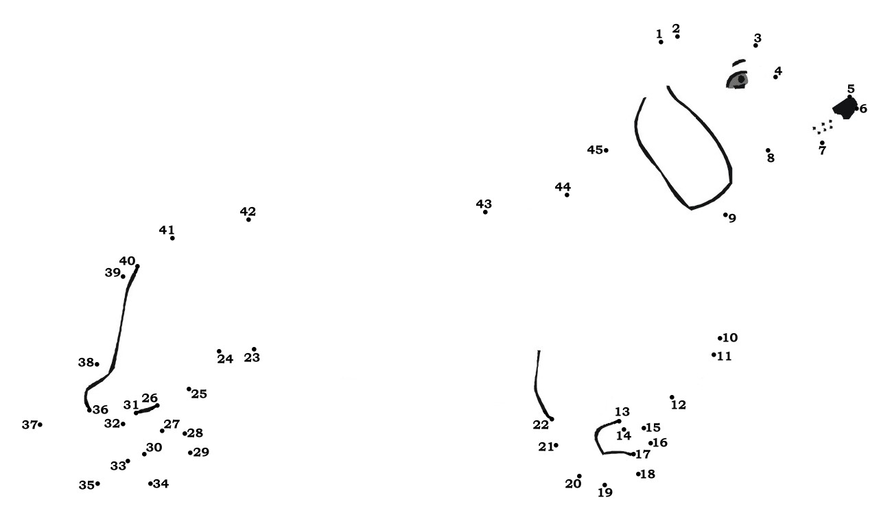 100+ Free Printable Animal Dot-to-dot Activity Worksheets